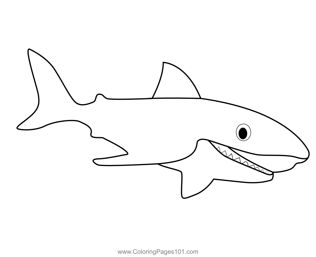 Octonauts Coloring Shark Submarine Kwazii Pages Drawing Print Activity ...