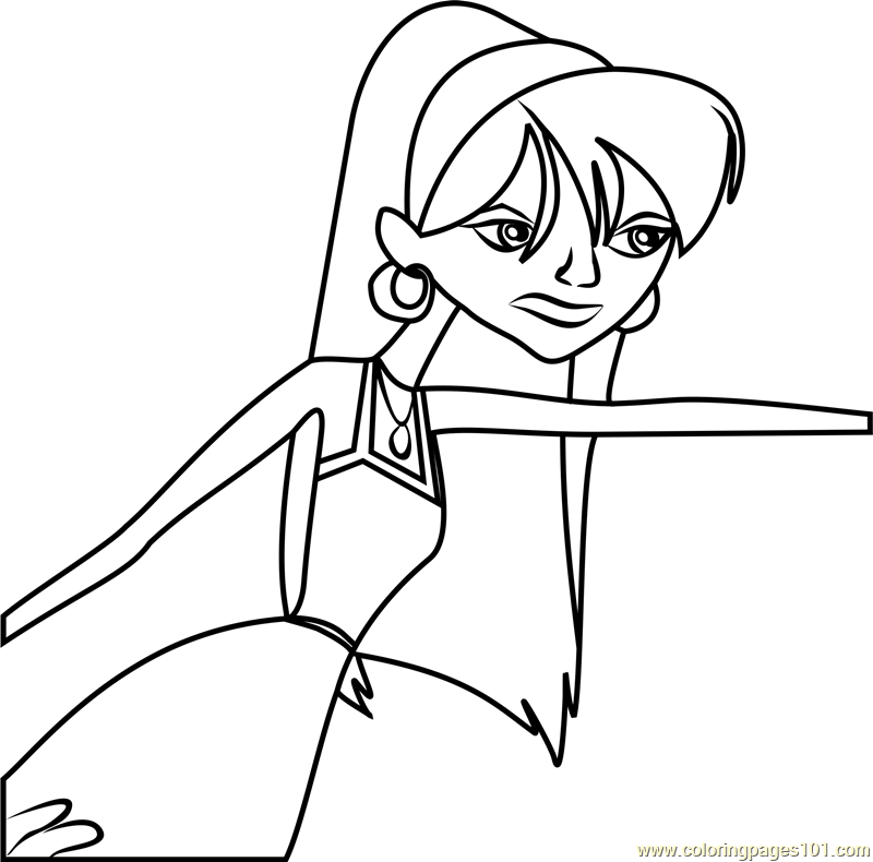Sabrina Coloring Pages For Kids