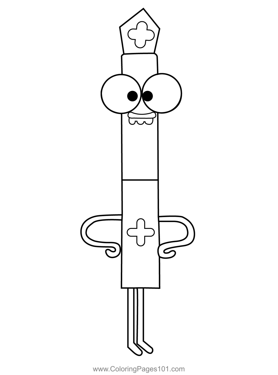 Joan Markham The Amazing World of Gumball Coloring Page for Kids - Free ...