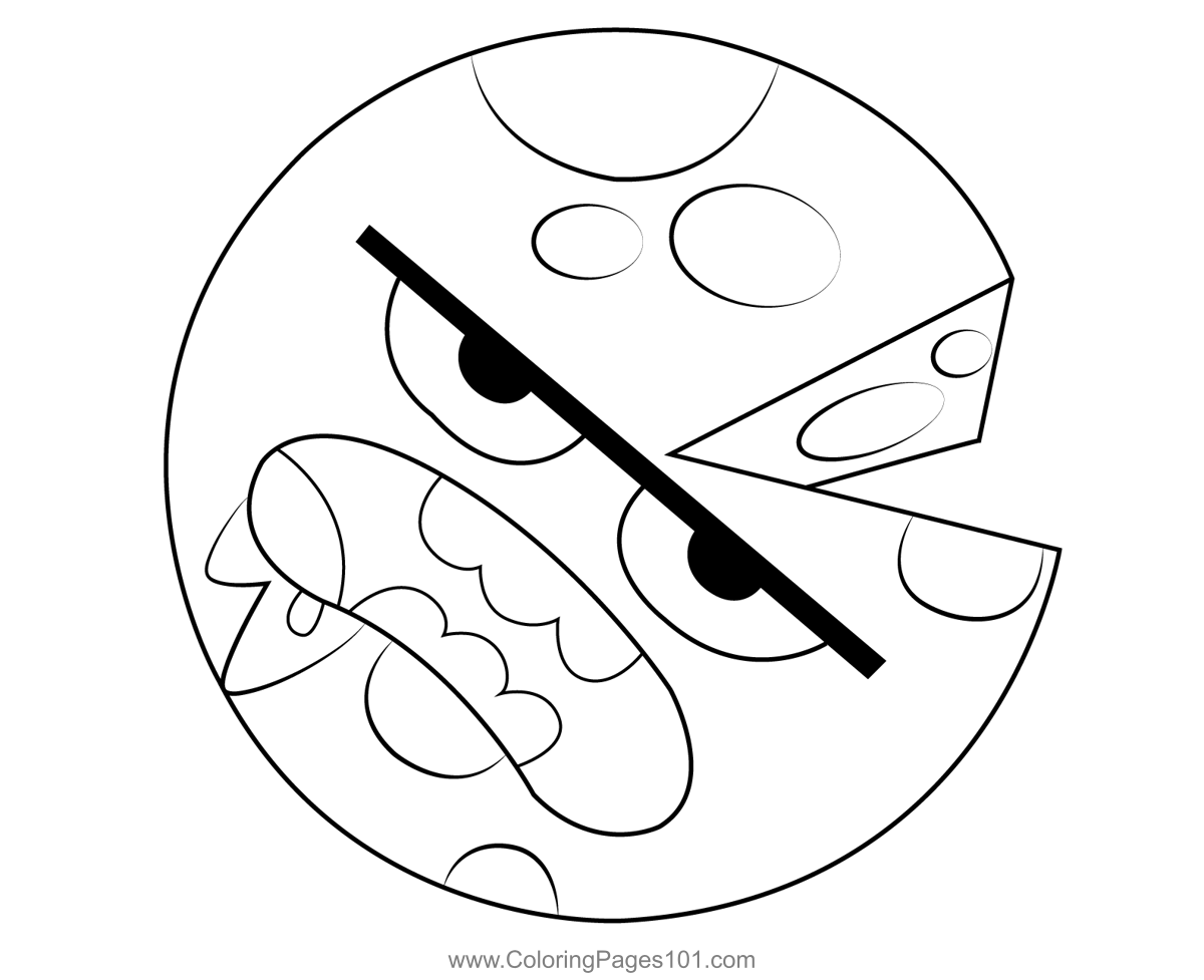 Mutant cheese The Amazing World of Gumball Coloring Page for Kids ...