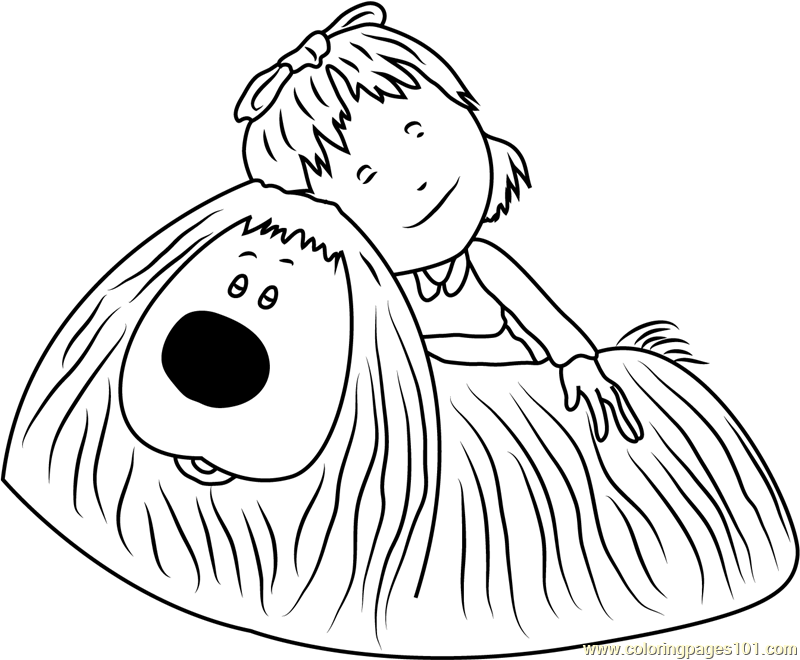 Dylan and Dougal Coloring Page for Kids - Free The Magic Roundabout ... Dylan and Dougal Coloring Page for Kids - Free The Magic Roundabout ...