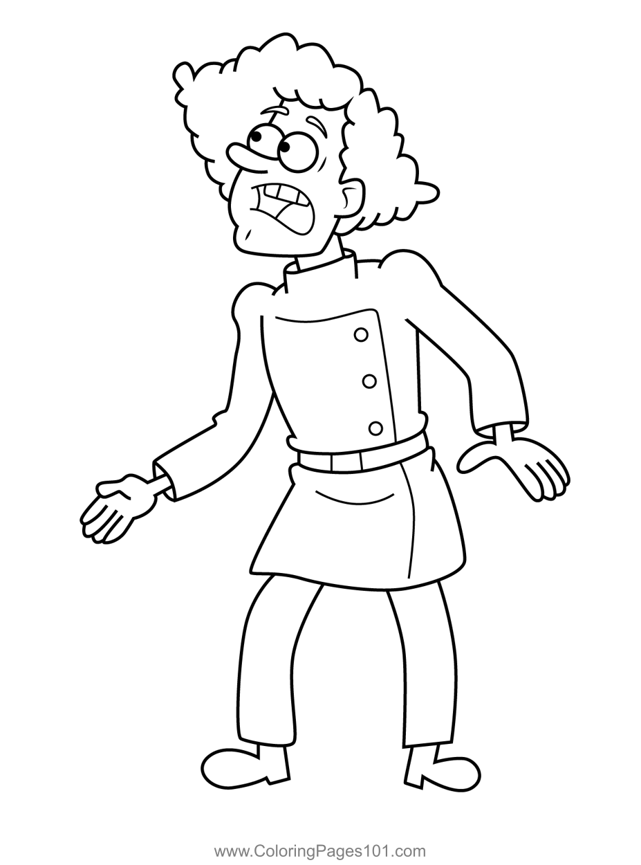 Dr. Frankenstein Uncle Grandpa Coloring Page for Kids - Free Uncle ...