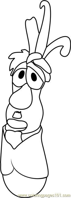 Charlie Pincher Coloring Page for Kids - Free VeggieTales Printable ...