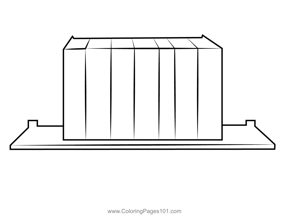 Row Of Colorful Books Coloring Page for Kids - Free Back to School ...