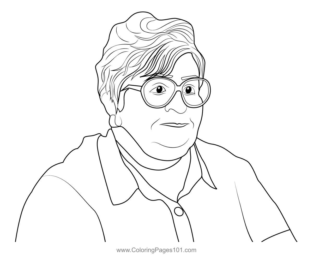 Doris Driscoll Stranger Things Coloring Page for Kids - Free Stranger ...