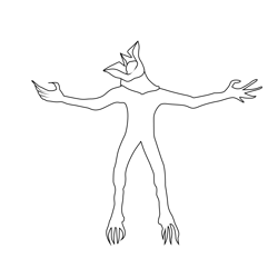 Hospital Monster Stranger Things Coloring Page for Kids - Free Stranger ...