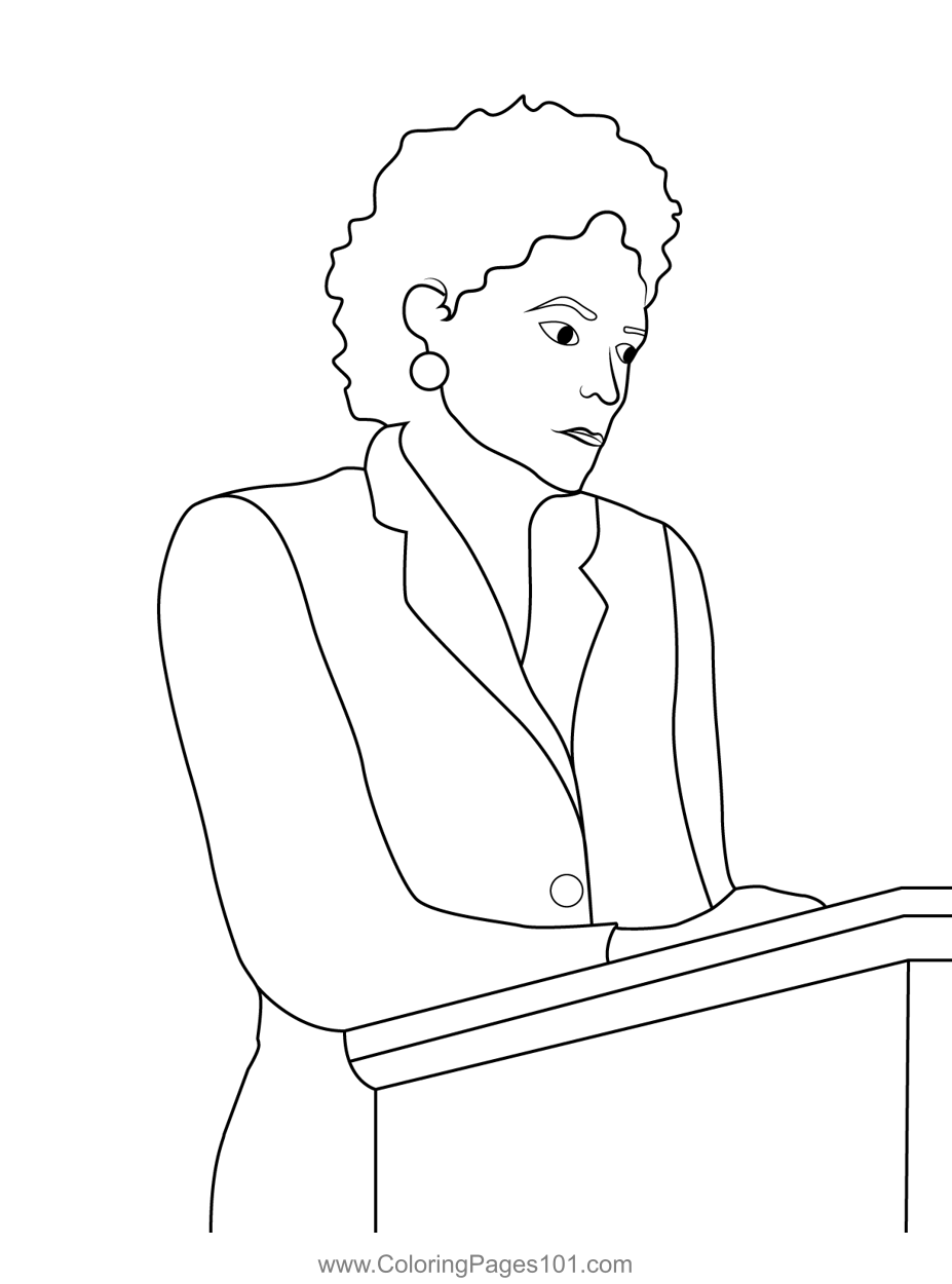 Laura Cunningham Stranger Things Coloring Page for Kids - Free Stranger ...