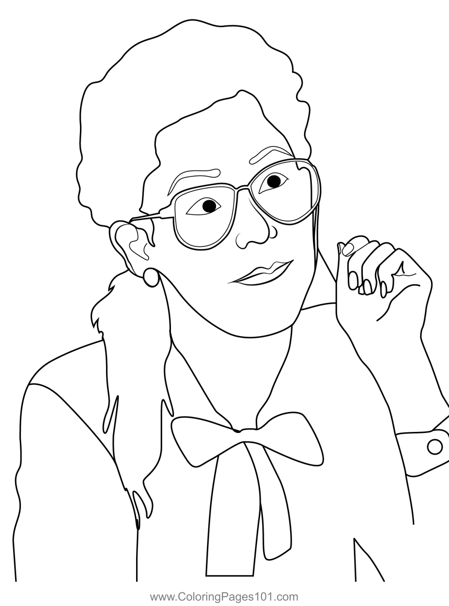 Marissa Stranger Things Coloring Page for Kids - Free Stranger Things ...
