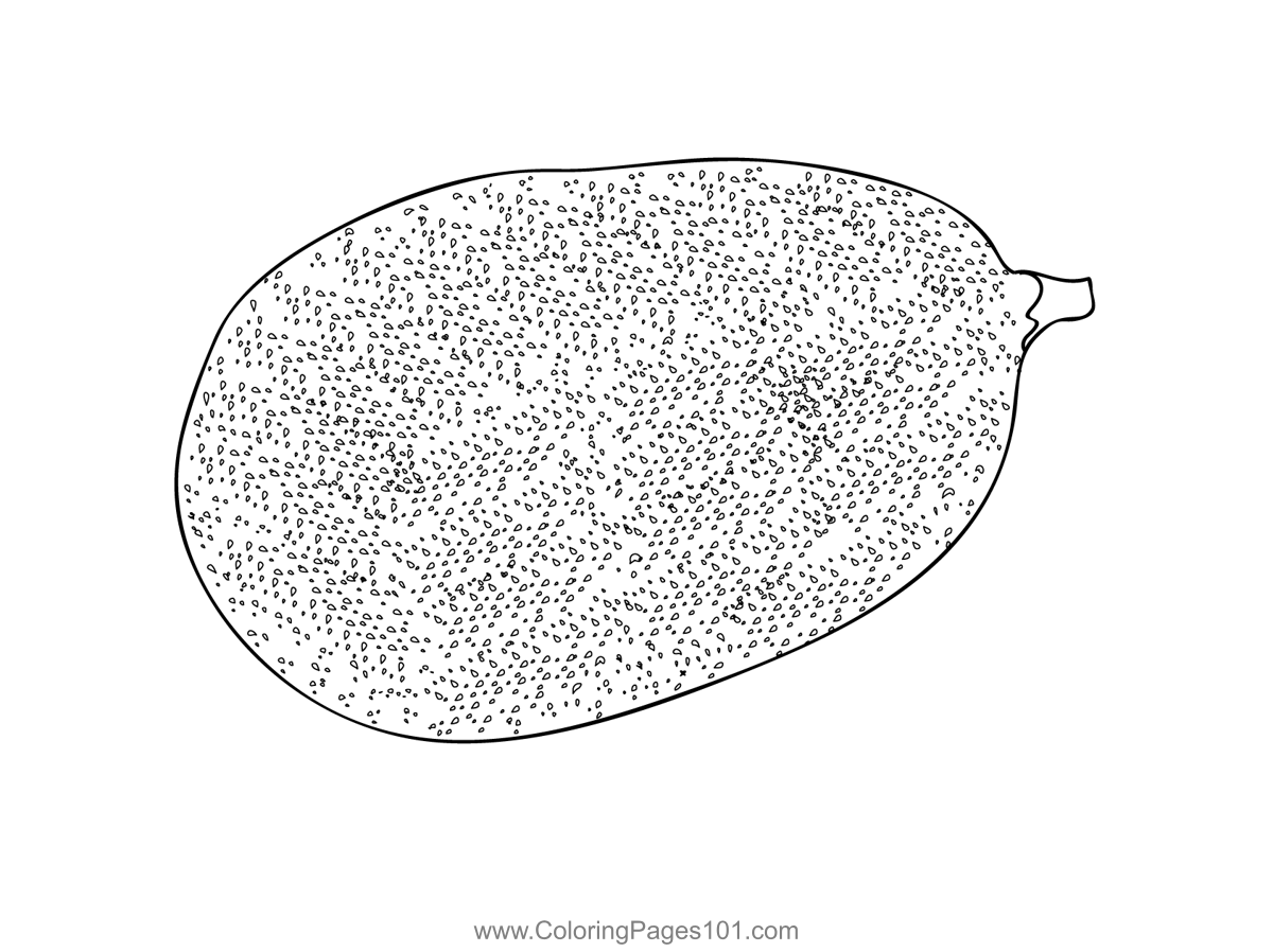 Jackfruit 2 Coloring Page for Kids - Free Jakefruit Printable Coloring ...