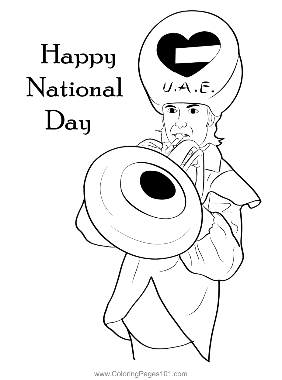 National Day Coloring Pages Coloring Pages