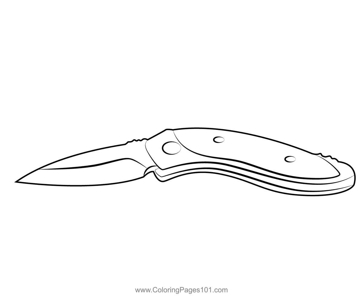 Pocket Knife Coloring Page for Kids - Free Hardware Tools Printable ... Pocket Knife Coloring Page for Kids - Free Hardware Tools Printable ...