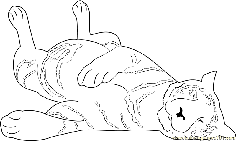 Malayan tiger Coloring Page for Kids - Free Tiger Printable Coloring ...