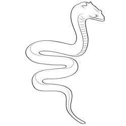 Basilisk 5 Coloring Page for Kids - Free Basilisks Printable Coloring ...