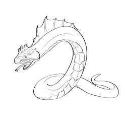 Basilisks Coloring Pages for Kids Printable Free Download ...