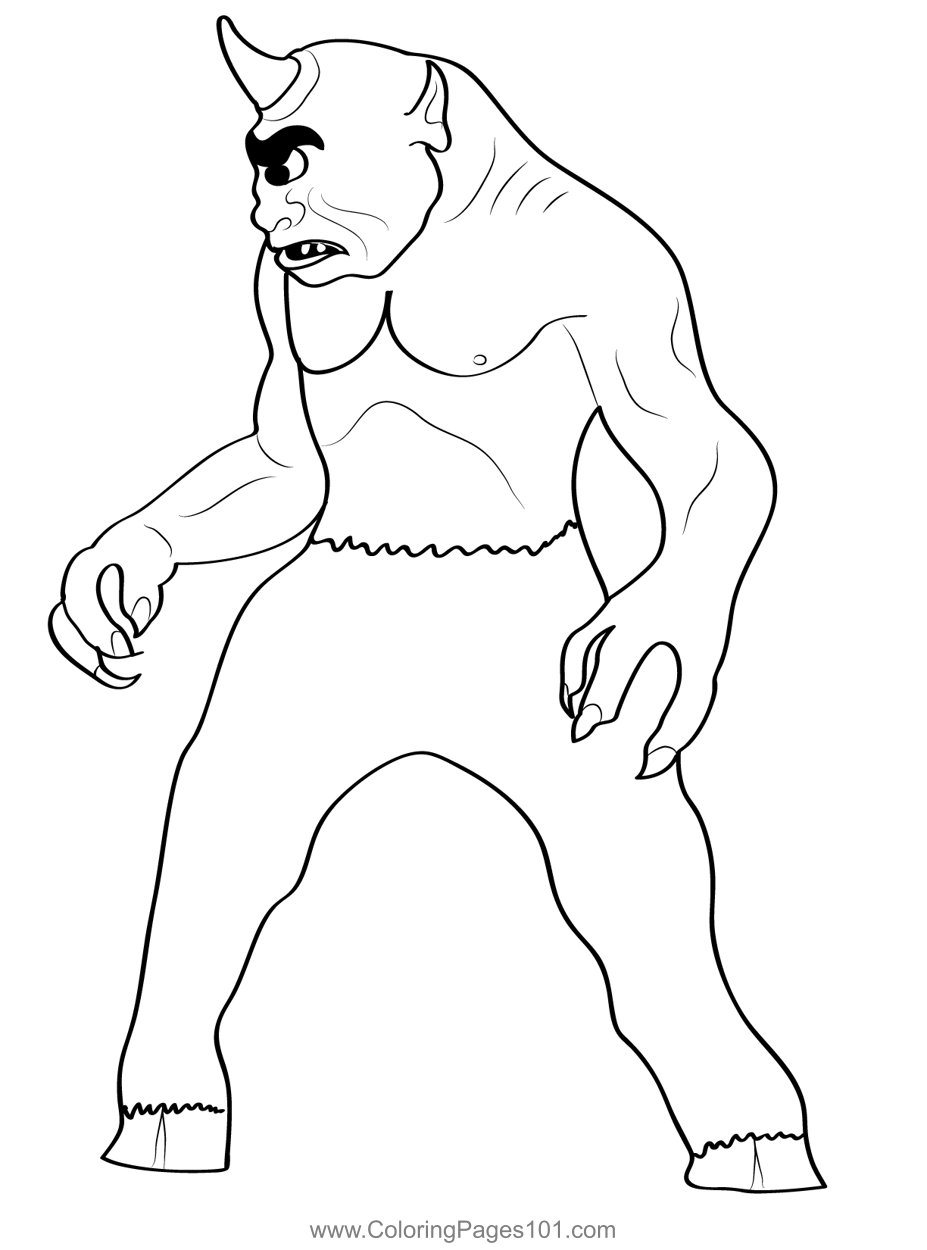 Cyclop 6 Coloring Page for Kids - Free Cyclops Printable Coloring Pages ...