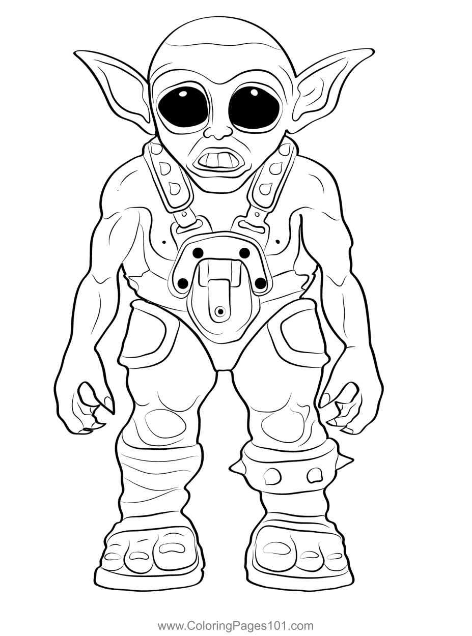 Imp 2 Coloring Page for Kids - Free Imps Printable Coloring Pages ...