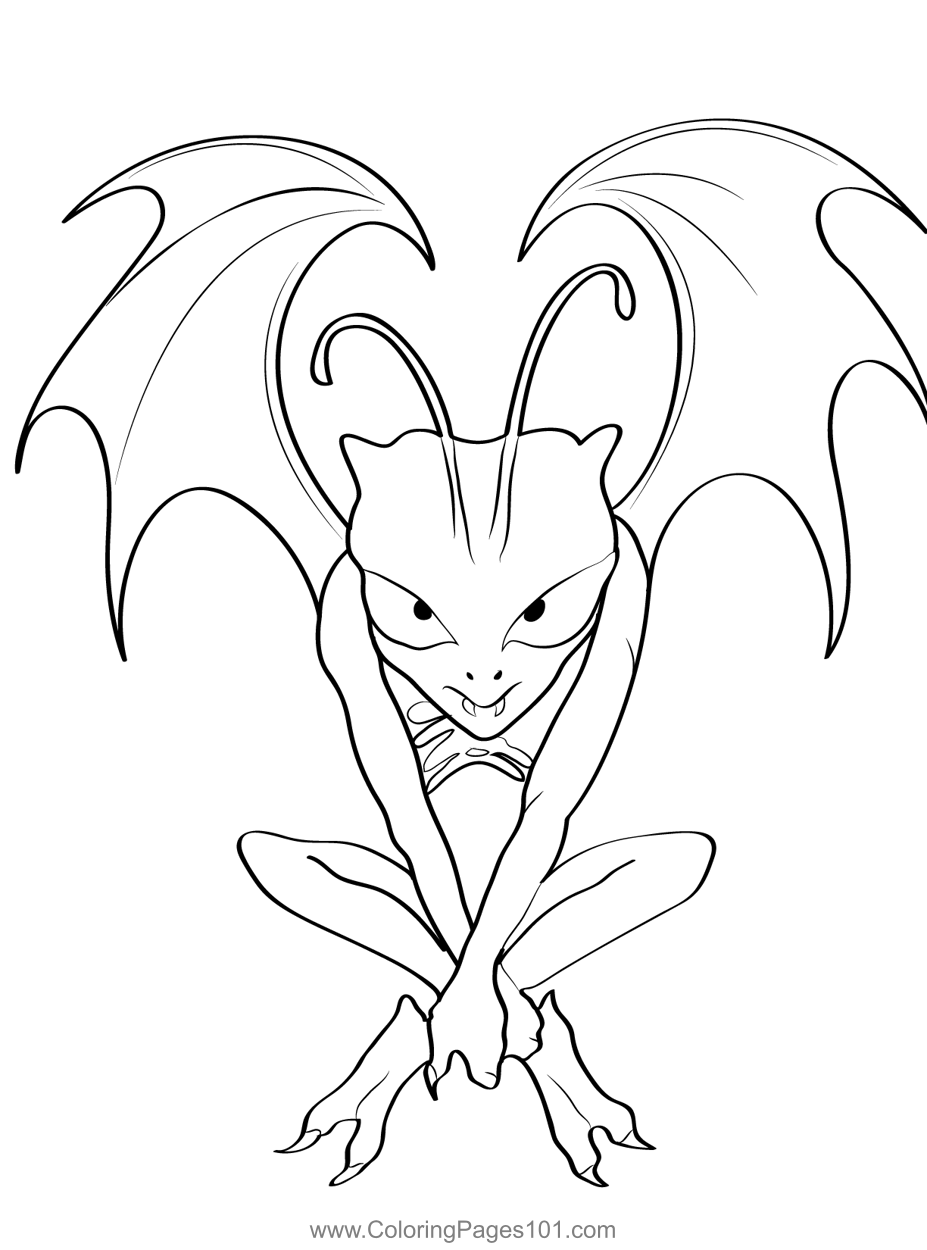 Imp 4 Coloring Page for Kids - Free Imps Printable Coloring Pages ...