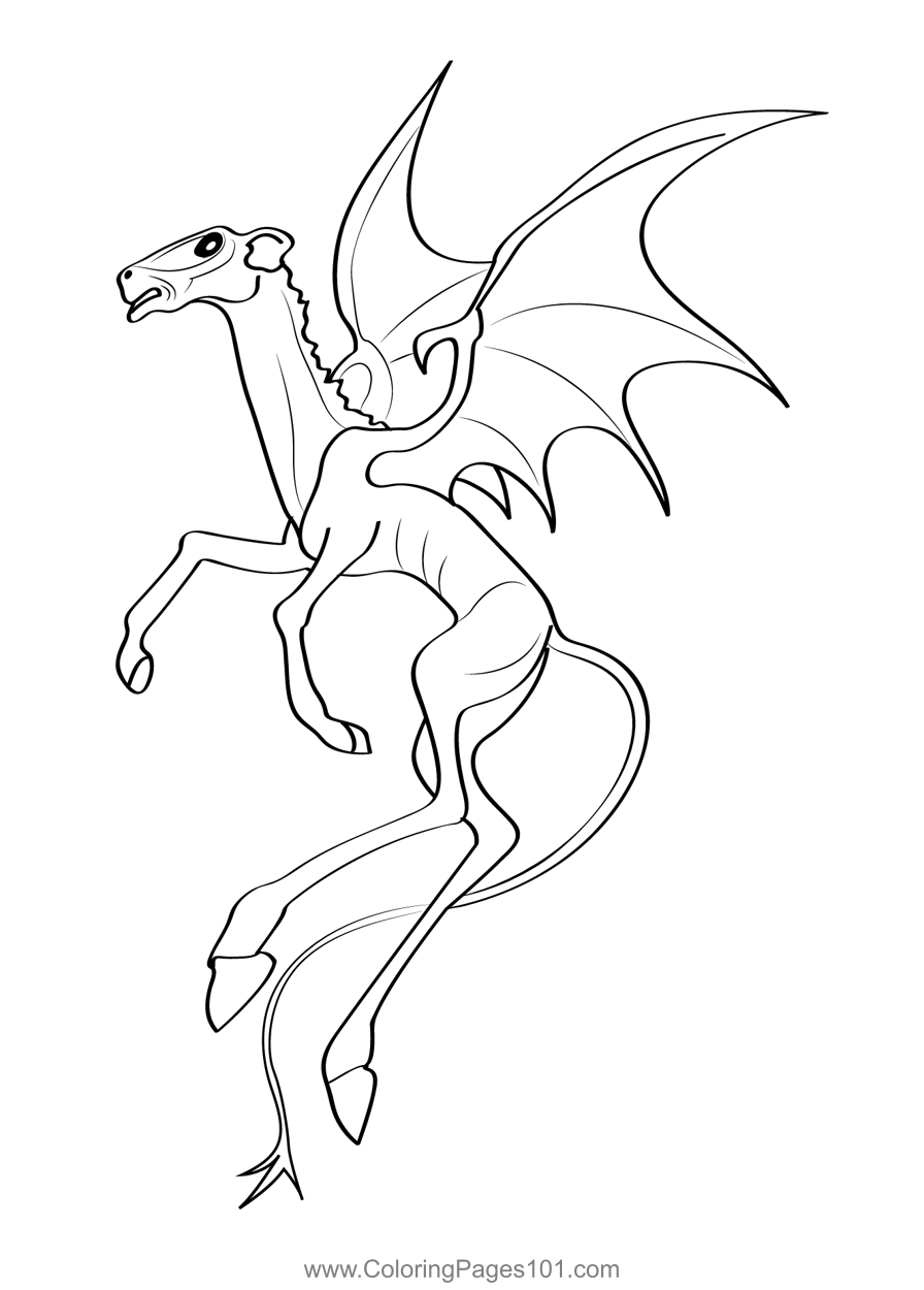 Jersey Devil 9 Coloring Page for Kids - Free Jersey Devils Printable ...
