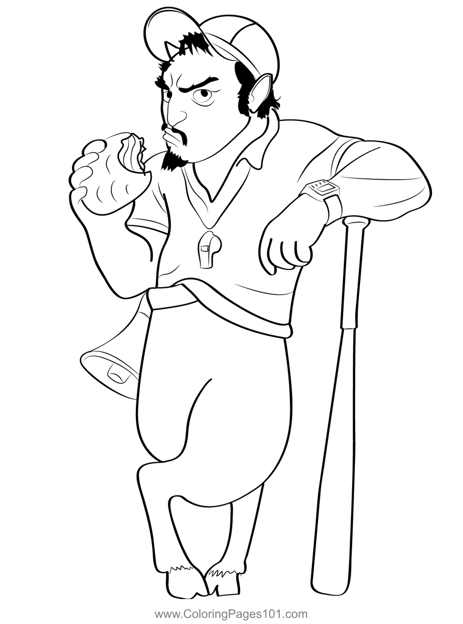 Satyr 4 Coloring Page for Kids - Free Satyrs Printable Coloring Pages ...