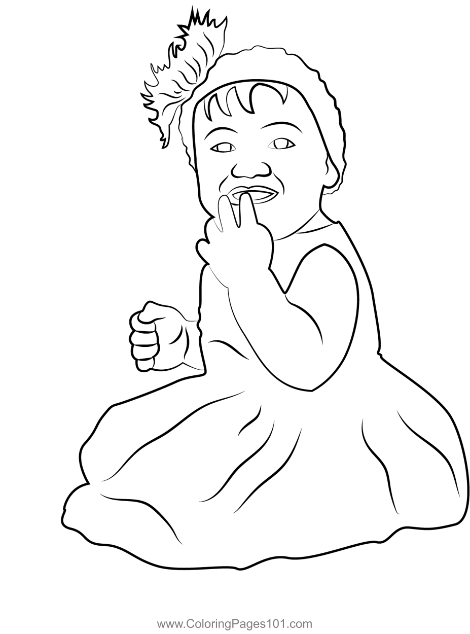 Baby Girl Drawing Baby Girl Drawing