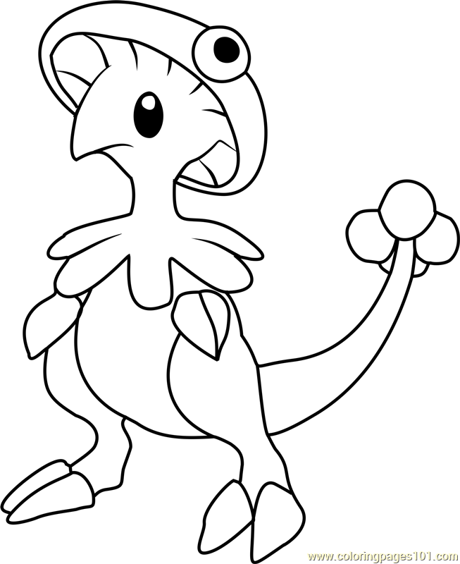 breloom coloring page Pokemon coloring pages breloom - Mejikuhibiniu ...