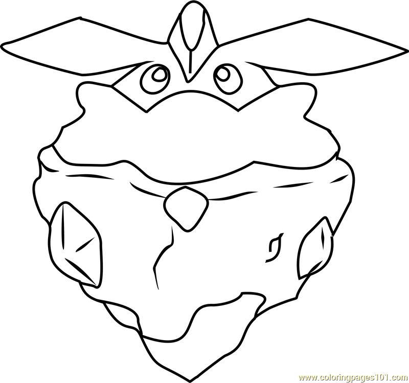 Carbink Pokemon Coloring Page - Free Pokémon Coloring Pages ...