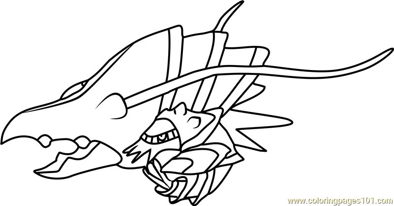 Clawitzer Pokemon Coloring Page for Kids - Free Pokemon Printable ...