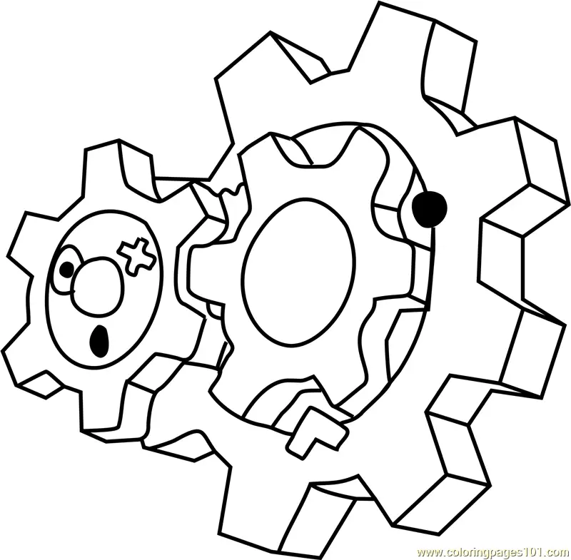Klang Pokemon Coloring Page for Kids - Free Pokemon Printable Coloring ...