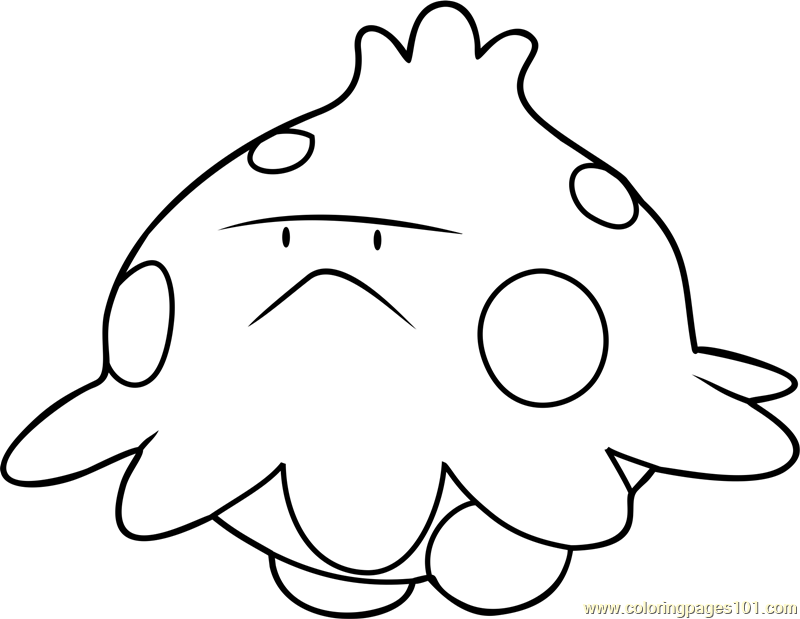 Pokemon Abomasnow Sketch Coloring Page