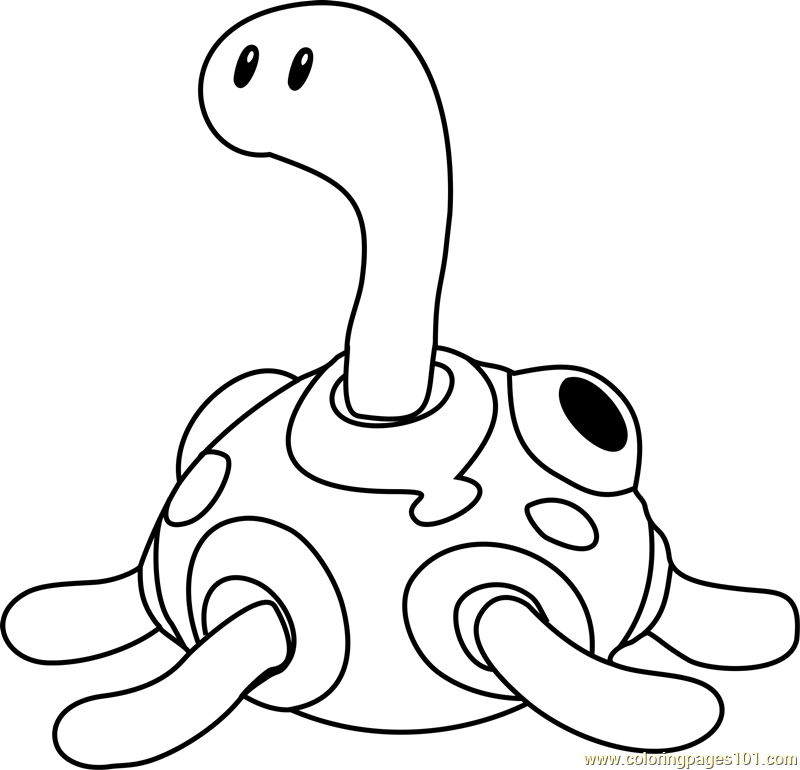 Shuckle Pokemon Coloring Page - Free Pokémon Coloring Pages ...