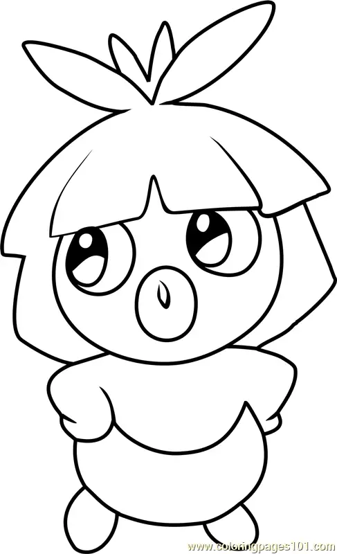 Smoochum Pokemon Coloring Page for Kids - Free Pokemon Printable ...