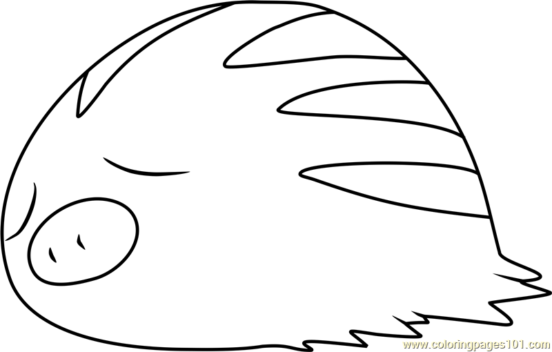 Swinub Pokemon Coloring Page - Free Pokémon Coloring Pages ...