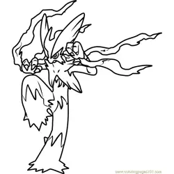 Mega Blaziken Pokemon Coloring Page for Kids - Free Pokemon Printable ...