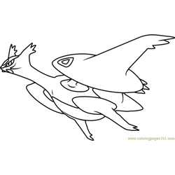 Hawlucha Coloring Page Coloring Pages