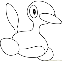Pokemon Pidove Coloring Pages