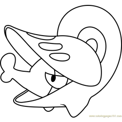 Pokemon Cofagrigus Coloring Coloring Pages