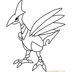 Hawlucha Coloring Page Coloring Pages