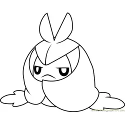 Swadloon Pokemon Coloring Page for Kids - Free Pokemon Printable ...