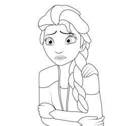 Princess Elsa 20 Coloring Page for Kids - Free Elsa Printable Coloring ...