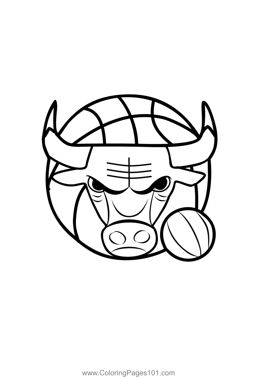 NBA 2 Coloring Page for Kids - Free NBA Printable Coloring Pages Online ...