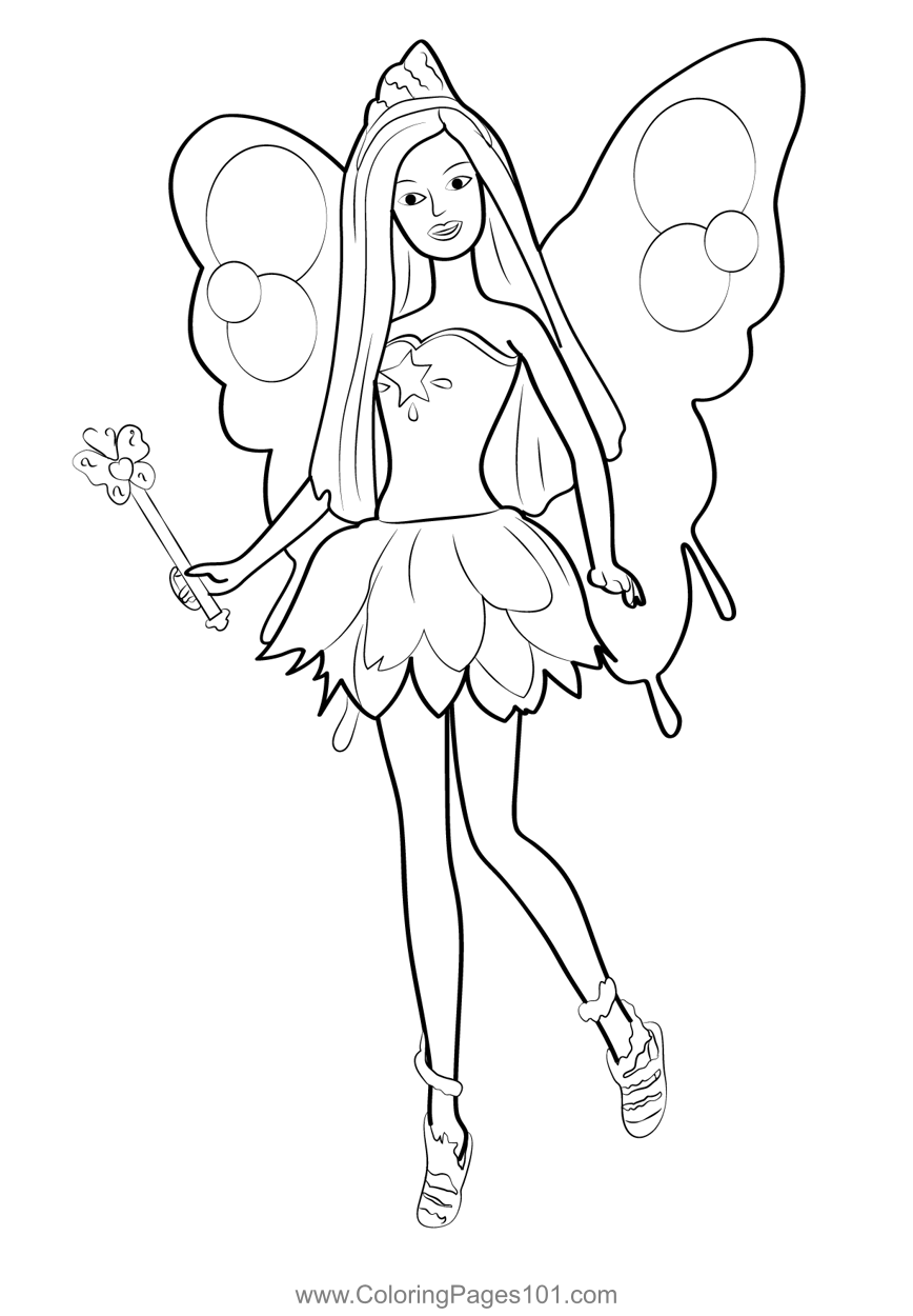 Barbie Coloring Book Printable