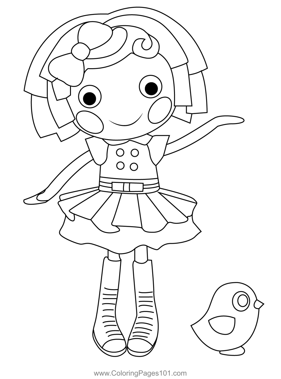 Dot Starlight Lalaloopsy Coloring Page for Kids - Free Lalaloopsy ...