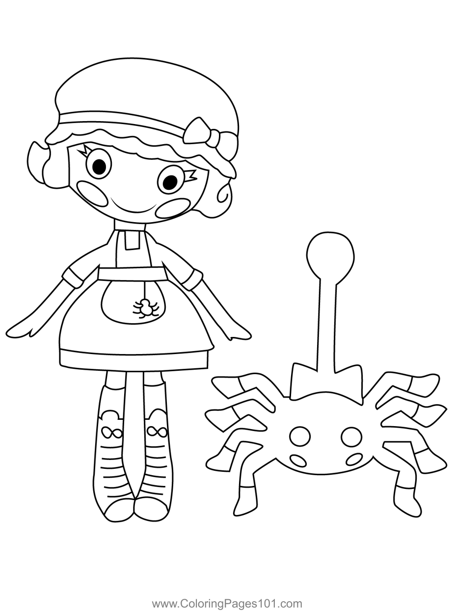 Coloriages De La Petite Miss Muffet