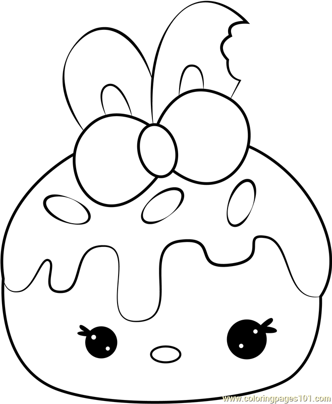Caramelly Shine Coloring Page for Kids - Free Num Noms Printable ...