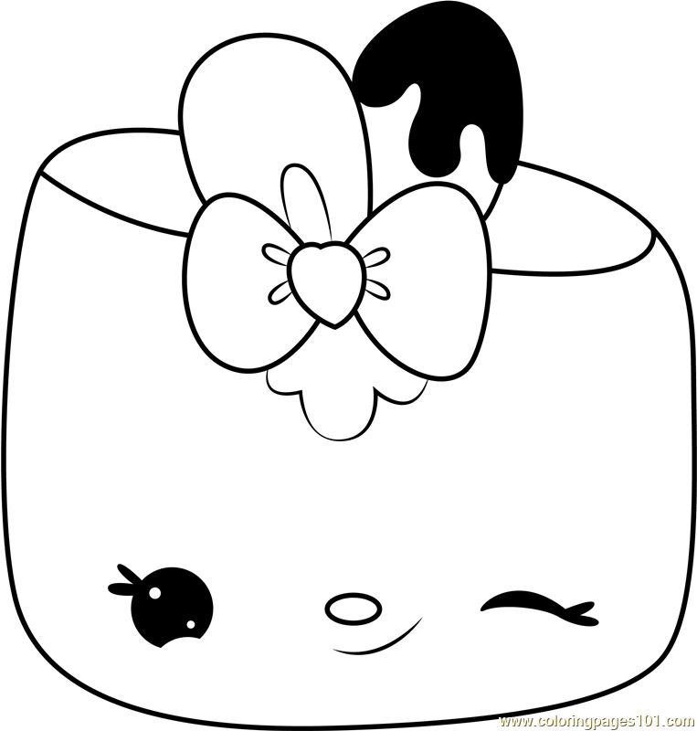 Maya Mallow Coloring Page for Kids - Free Num Noms Printable Coloring ...