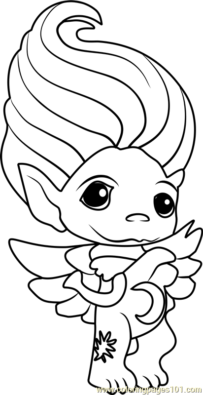Pega Sue Zelf Coloring Page for Kids - Free The Zelfs Printable ...