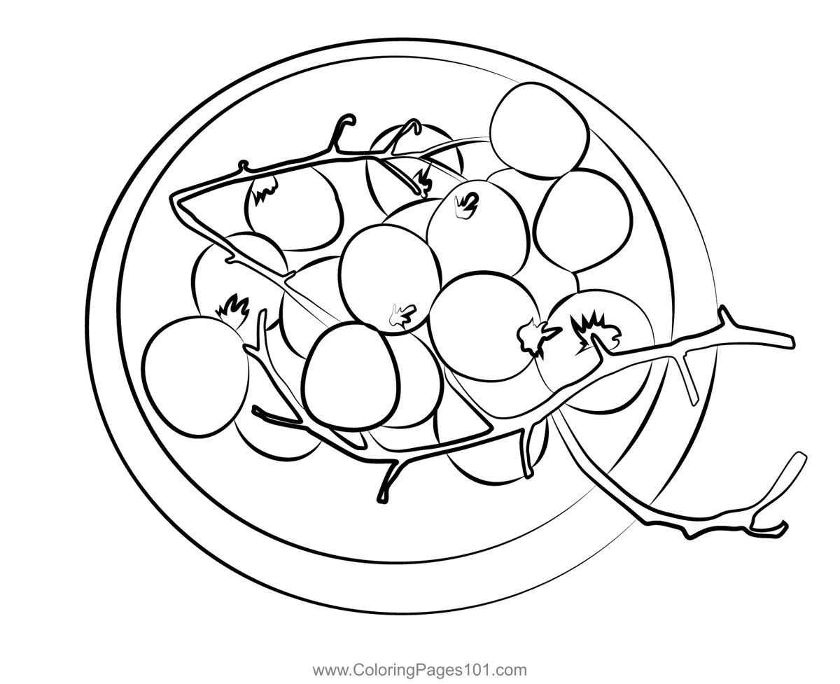 Red Little Tomato Coloring Page for Kids - Free Tomatoes Printable ...