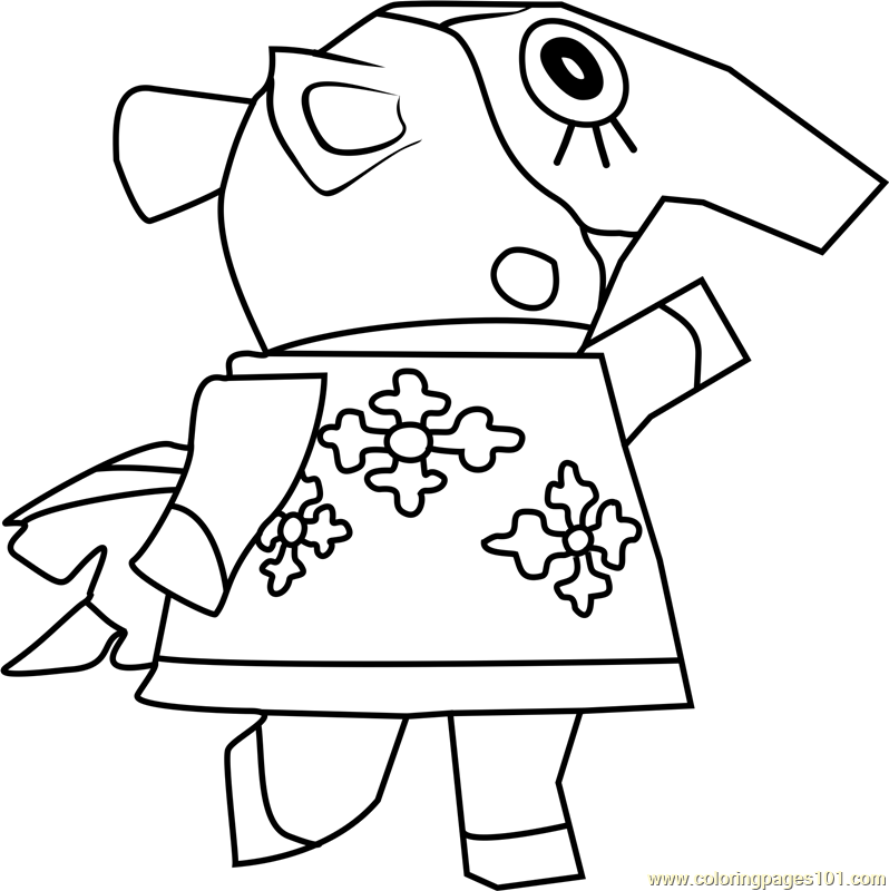 Zoe Coloring Pages