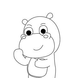 Hank Coloring Page for Kids - Free BabyBus Printable Coloring Pages ...