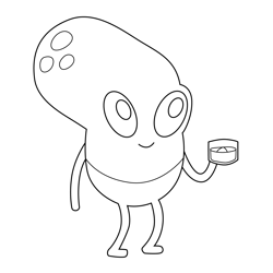 Alien Dumb Ways To Die Coloring Page for Kids - Free Dumb Ways To Die ...